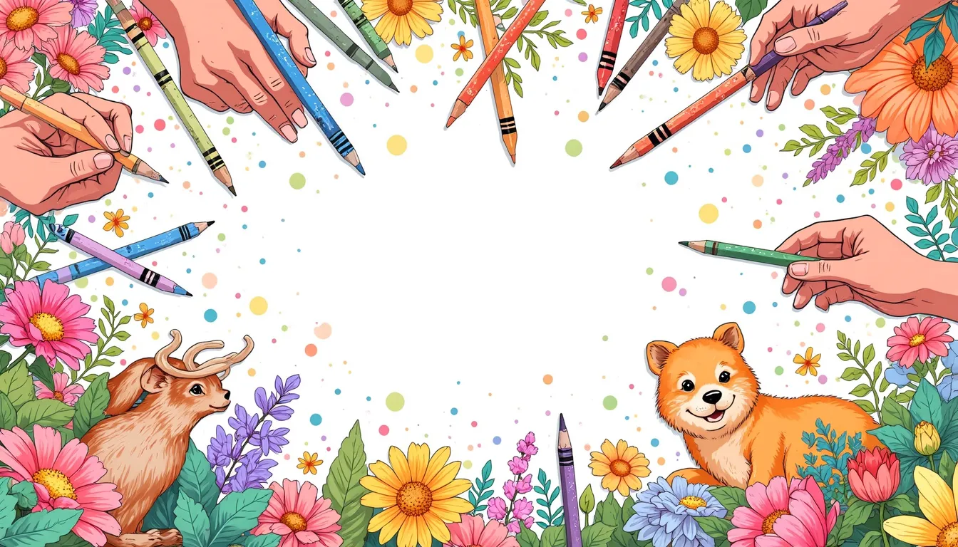 Cute Coloring Pages for Endless Fun - Cool Coloring Pages